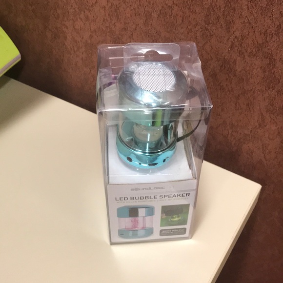 sound logic | Accessories | New Led Color Changing Bubble Speaker ...